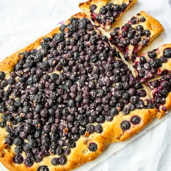 Mustikkapiirakka - Finnish Blueberry Pie - The Food Blog