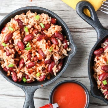 Cajun Red Beans and Rice - Rice and Beans Recipe - The Food Blog