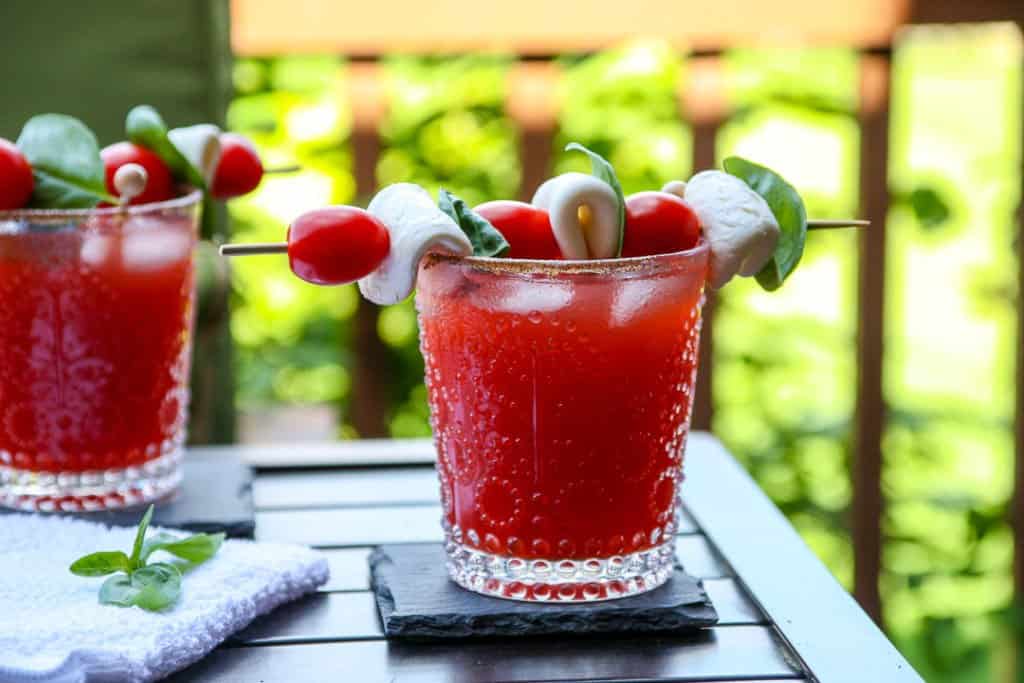 Caprese Caesar Cocktail - Canada's Cocktail | The Food Blog