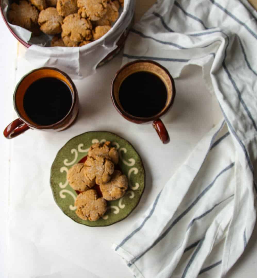 Ginger Cookies Recipe (Chewy Crinkles) | The Food Blog