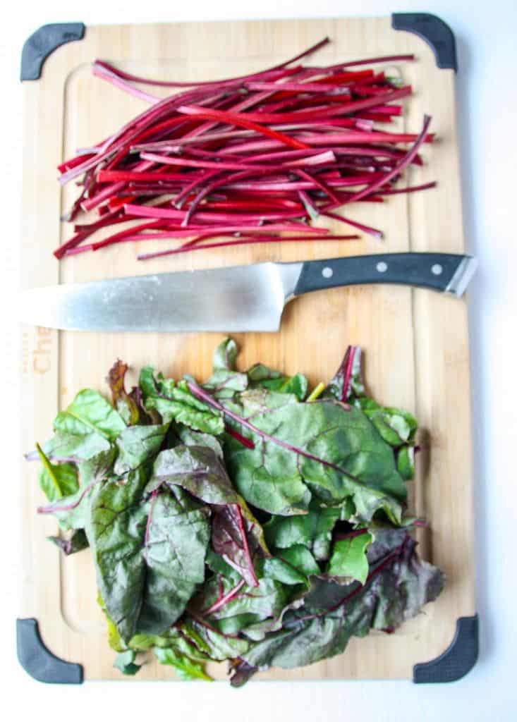 Sauteed Beet Greens With Lemon & Garliic | The Food Blog