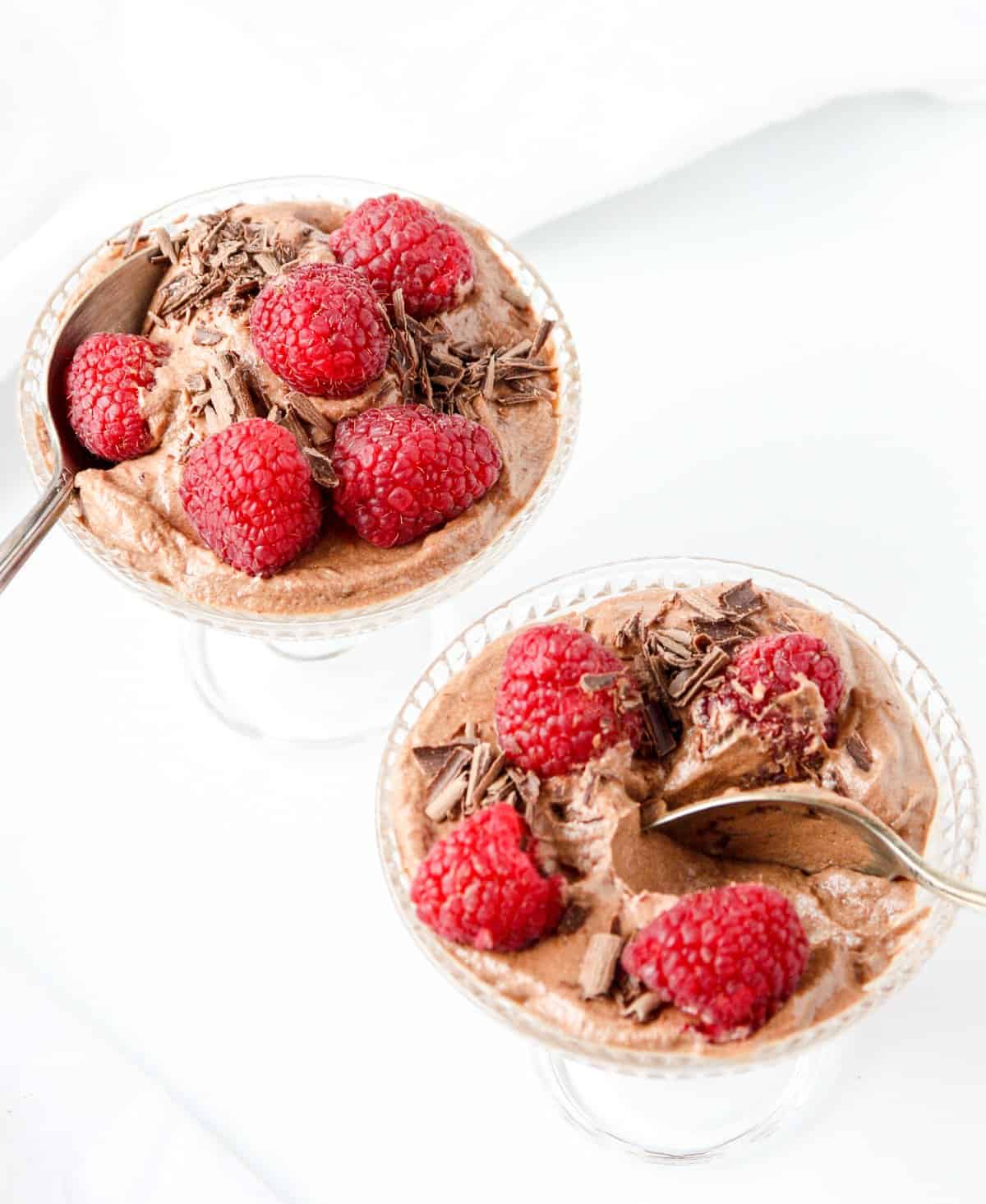 Raspberry Chocolate Mousse (No Gelatin) - The Food Blog