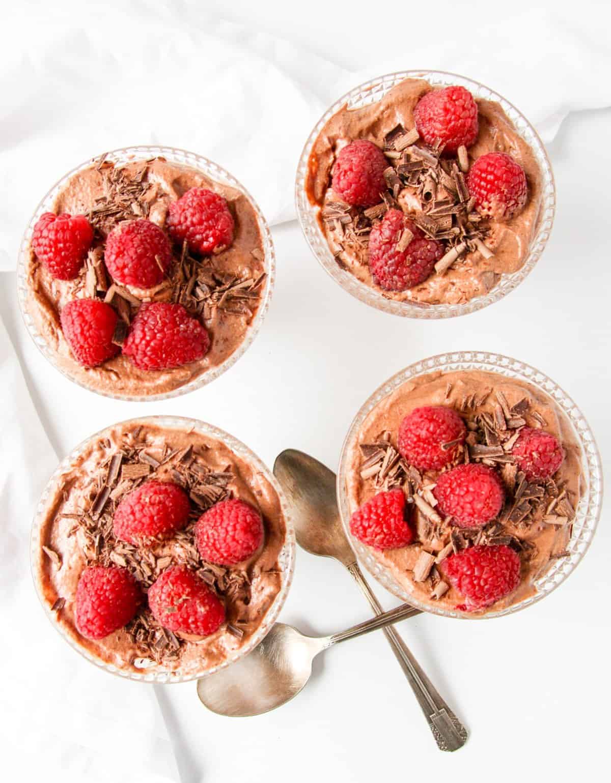 Raspberry Chocolate Mousse (No Gelatin) - The Food Blog