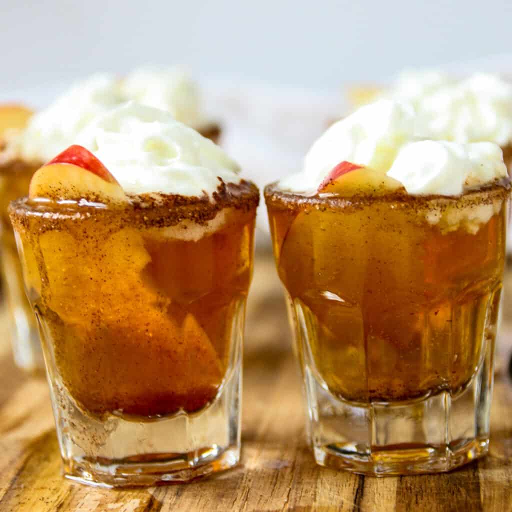 Apple Pie Shooters (with Fireball) - The Food Blog