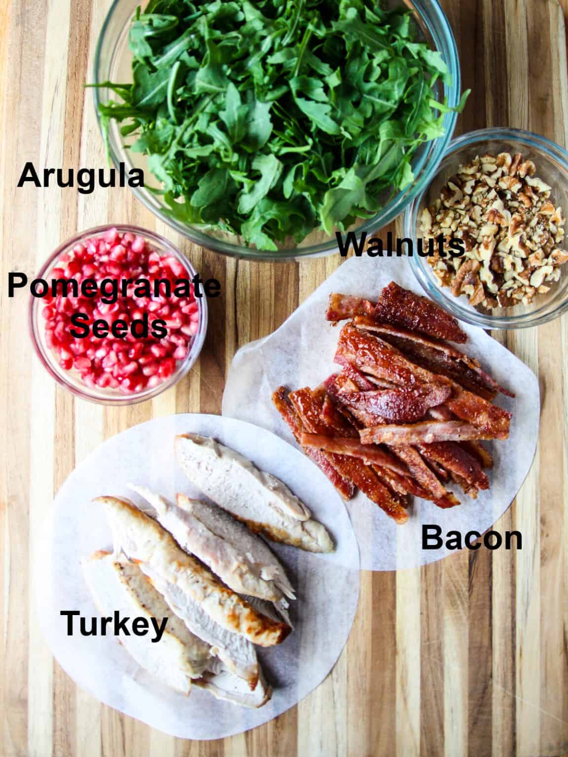 Turkey Club Salad | The Food Blog