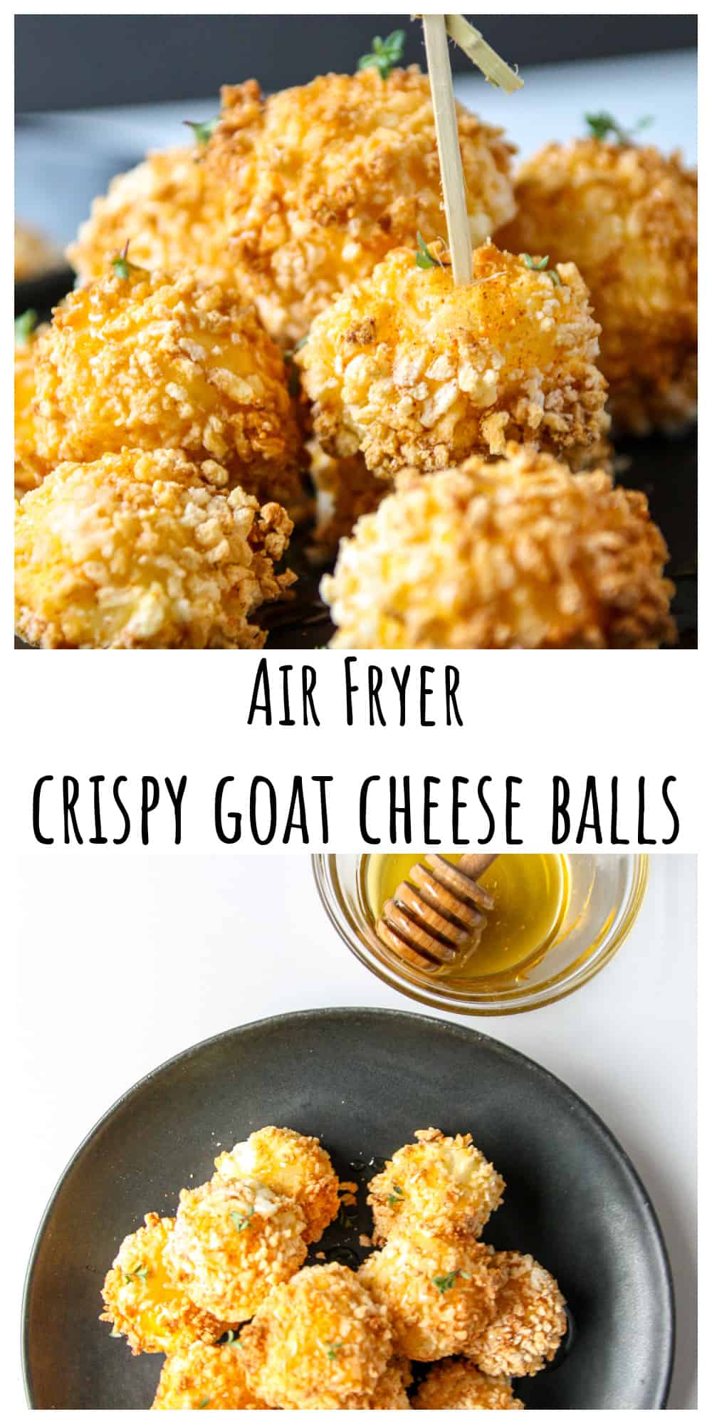 Crispy Fried Goat Cheese Balls (in the Air Fryer) - The Food Blog