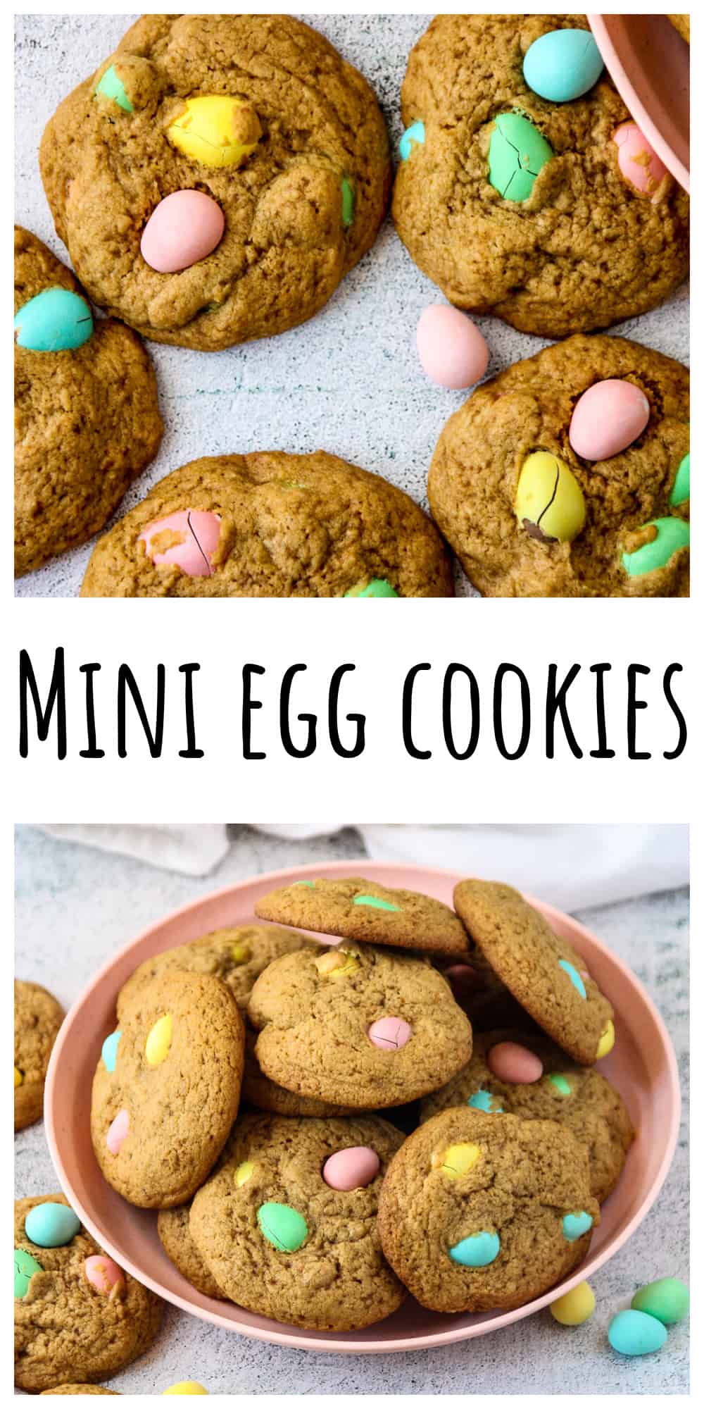 Mini Egg Cookies - The Food Blog