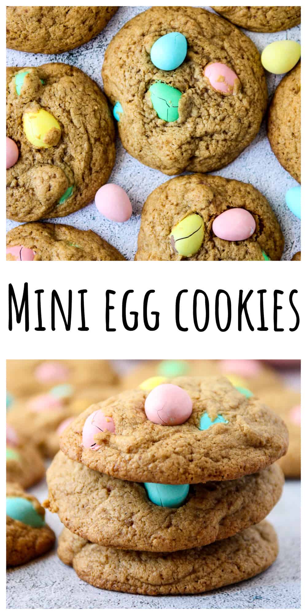 Mini Egg Cookies - The Food Blog