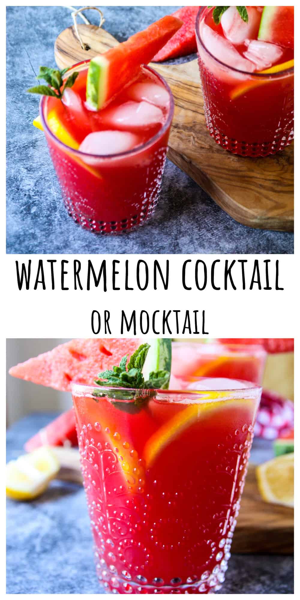 Vodka Watermelon Cocktail - The Food Blog
