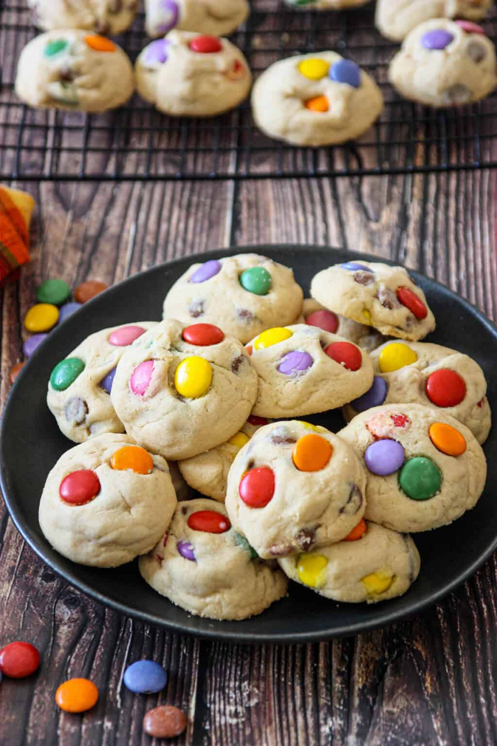 Smarties Cookies - The Food Blog