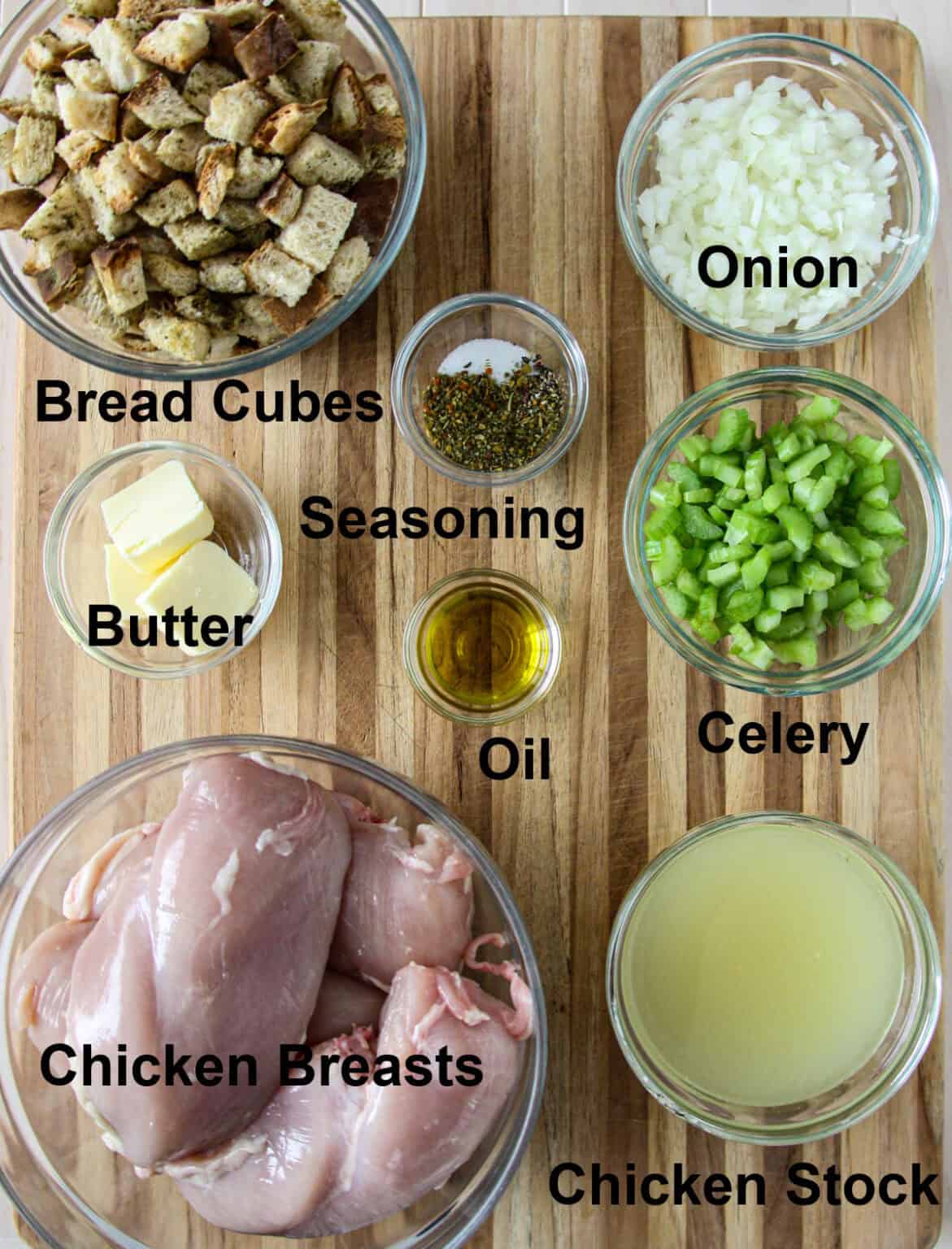Stuffed Chicken Breasts with Stuffing - The Food Blog