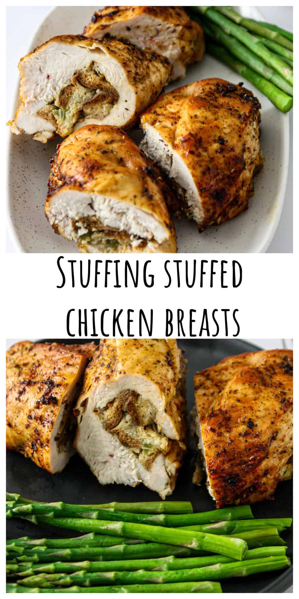 Stuffed Chicken Breasts with Stuffing - The Food Blog
