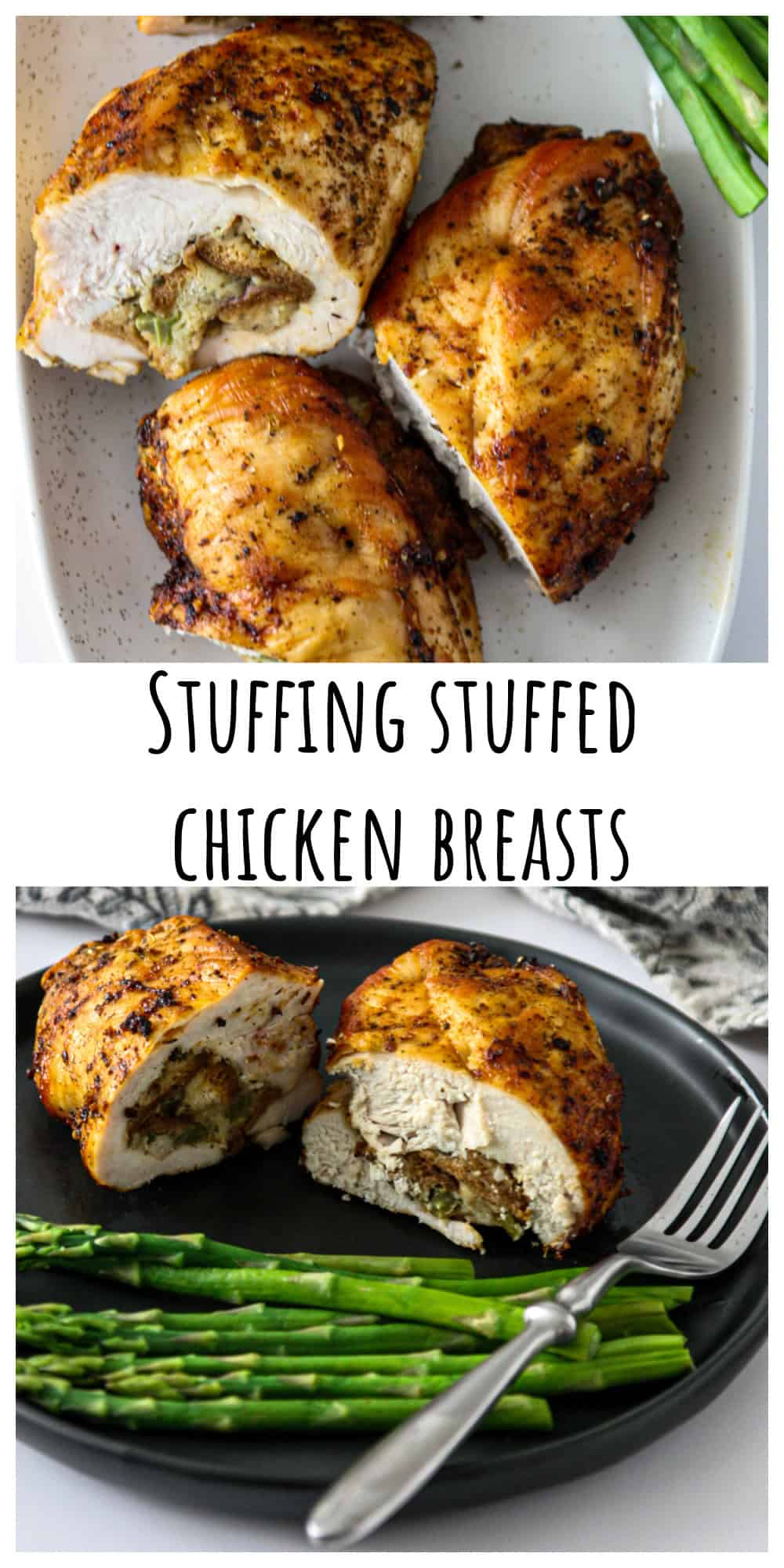 Stuffed Chicken Breasts with Stuffing - The Food Blog